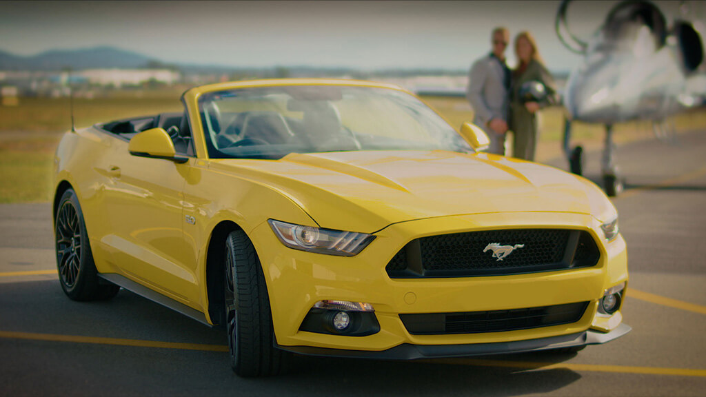 Ford Mustang GT V8 - Qld Luxury Car Commercial - Portfolio | 18 Deg